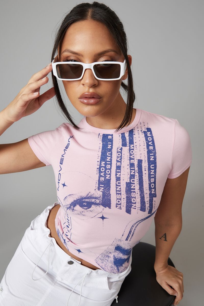 Womens T Shirts | Basic, Graphic, Cropped Tees, Slogan Tees, Oversized ...