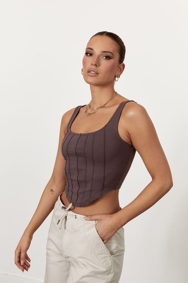 Womens Tops l Crop, T Shirts, Singlets, Tanks l Factorie