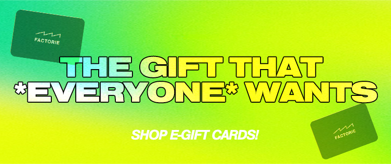 Shop Factorie | Womens & Mens Clothing & Accessories | Free Shipping*